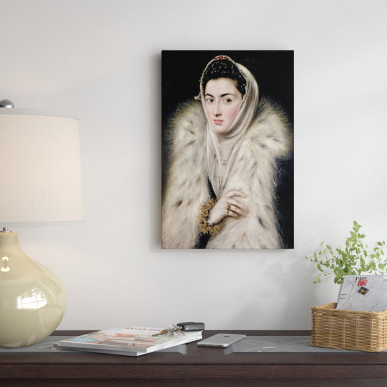 East Urban Home Lady In A Fur Wrap (Stirling Maxwell Collectioun At The Pollok House) by El ...